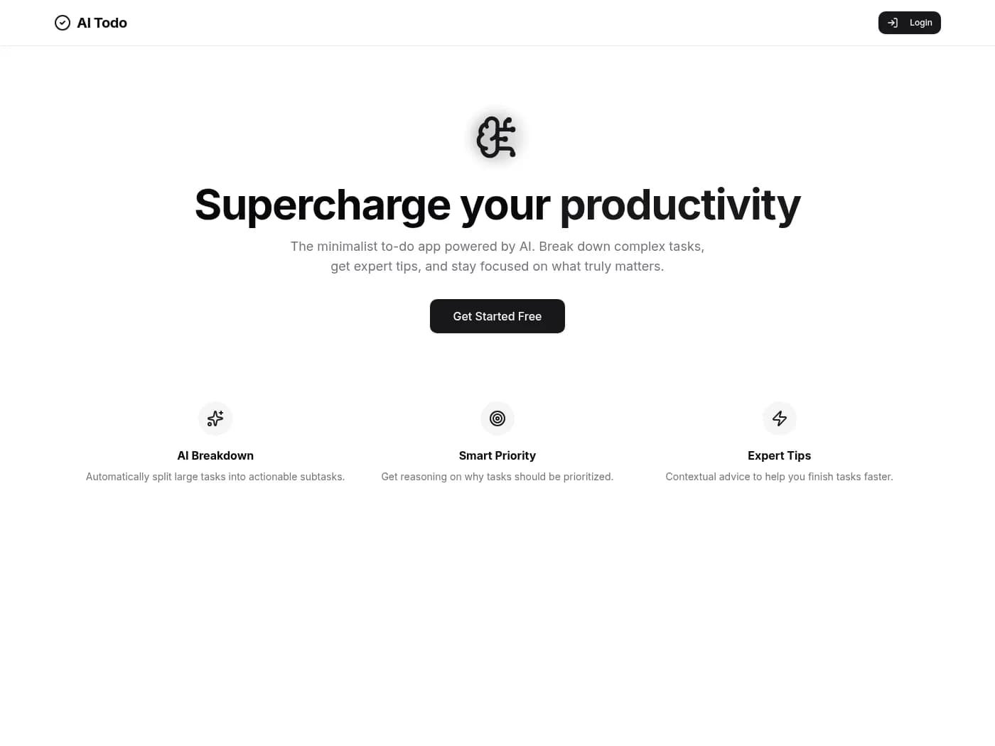 AI To-Do App