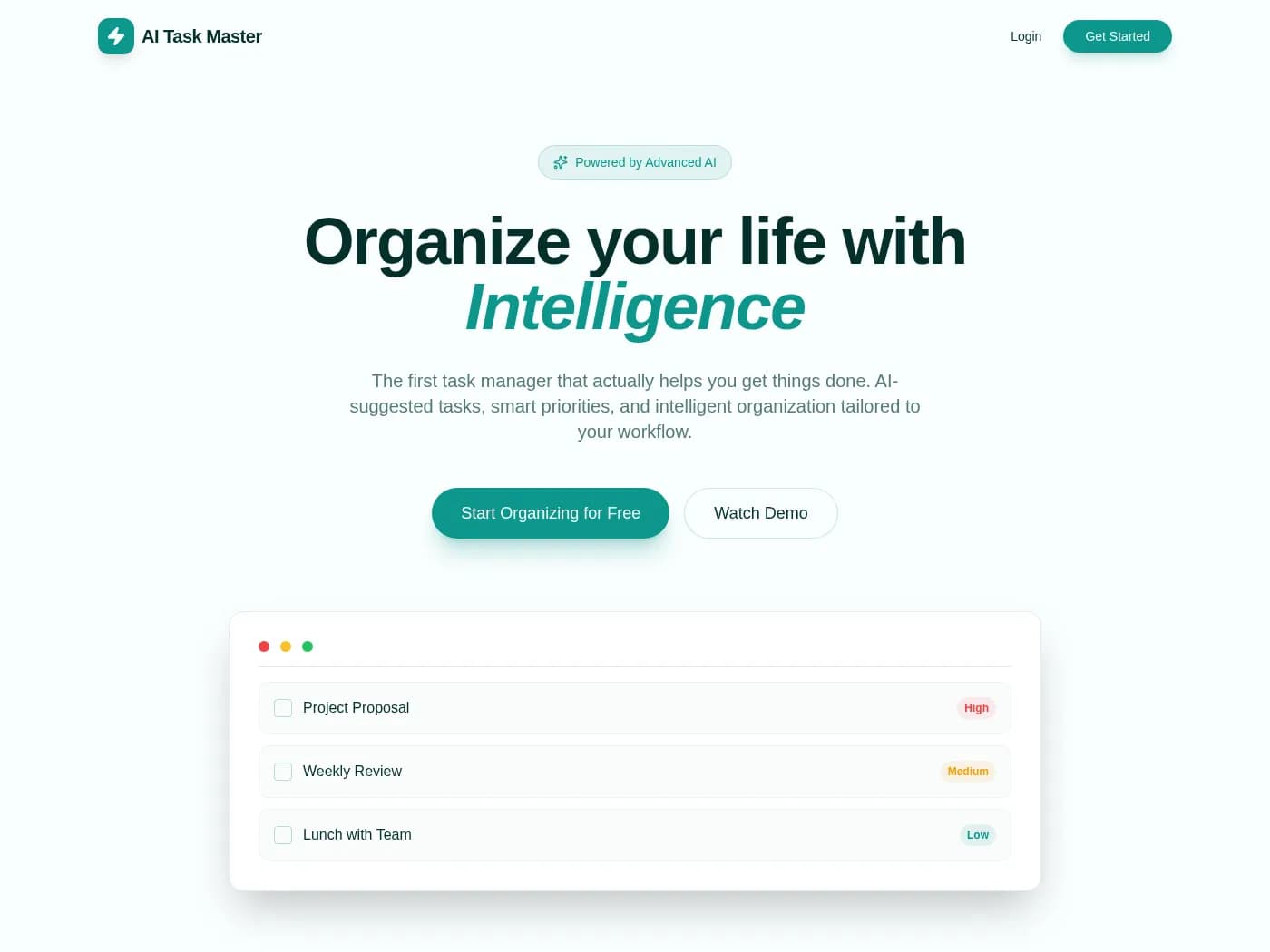 AI To-Do App