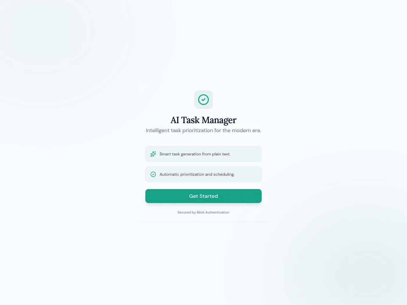 AI To-Do App
