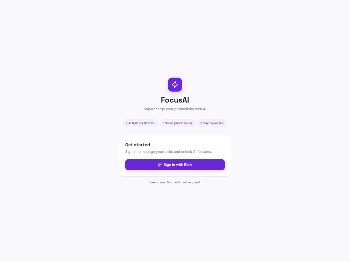 AI To-Do App