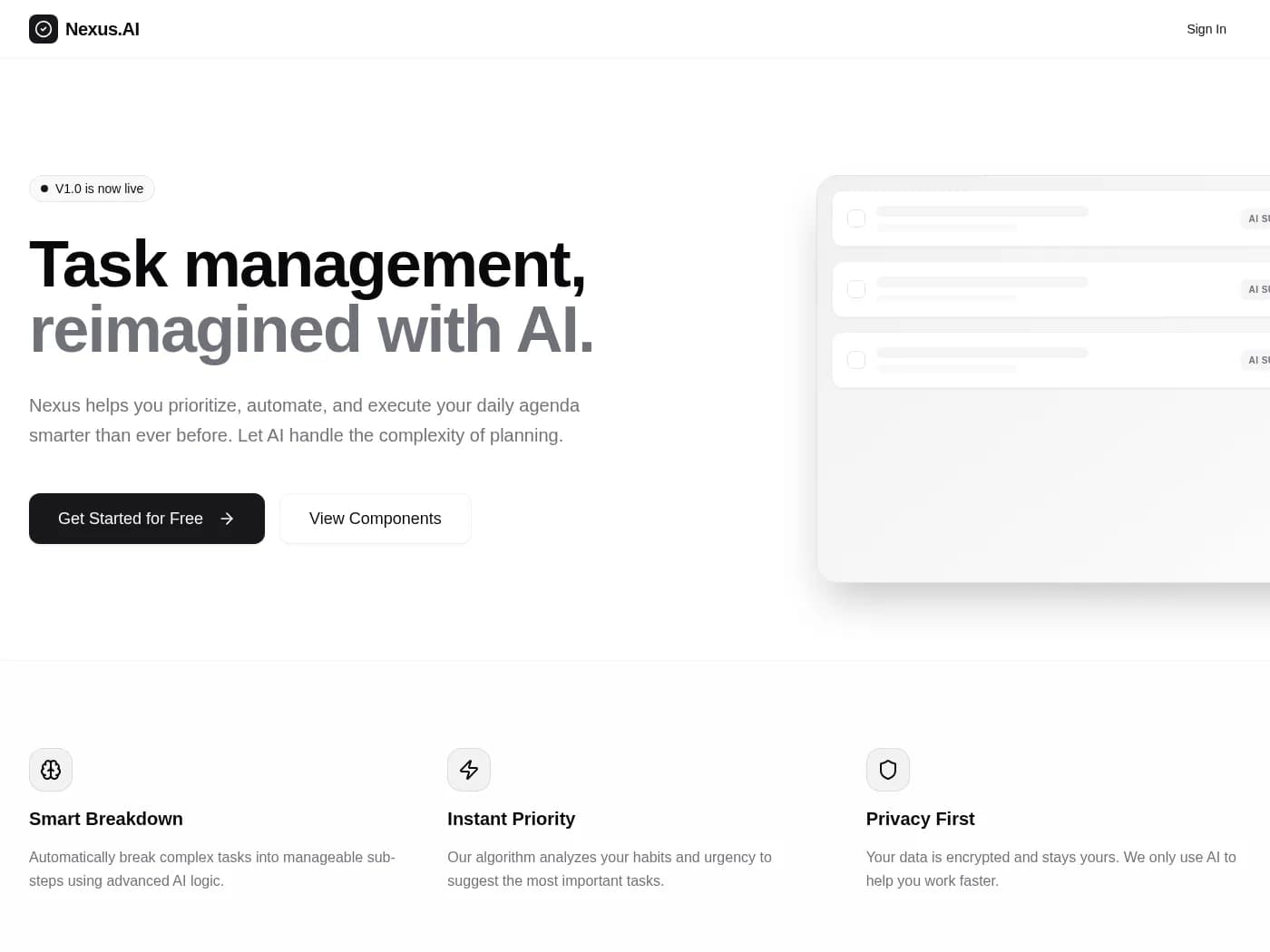 AI To-Do App