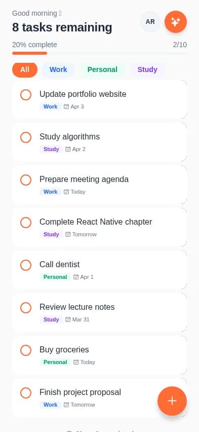 Smart Tasker