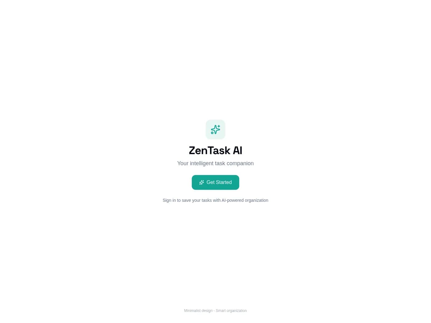 Minimalist AI To-Do