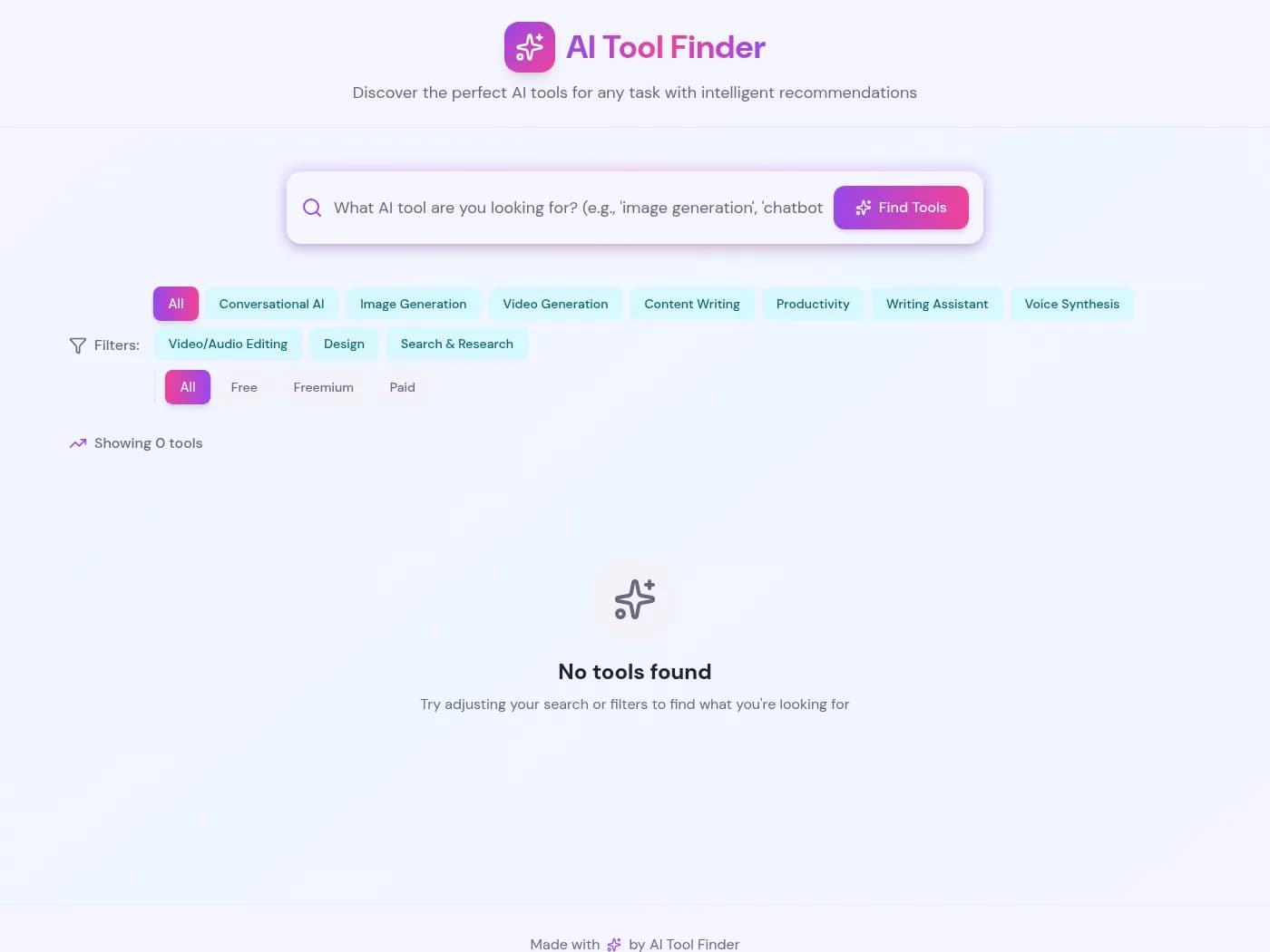 AI Tool Finder