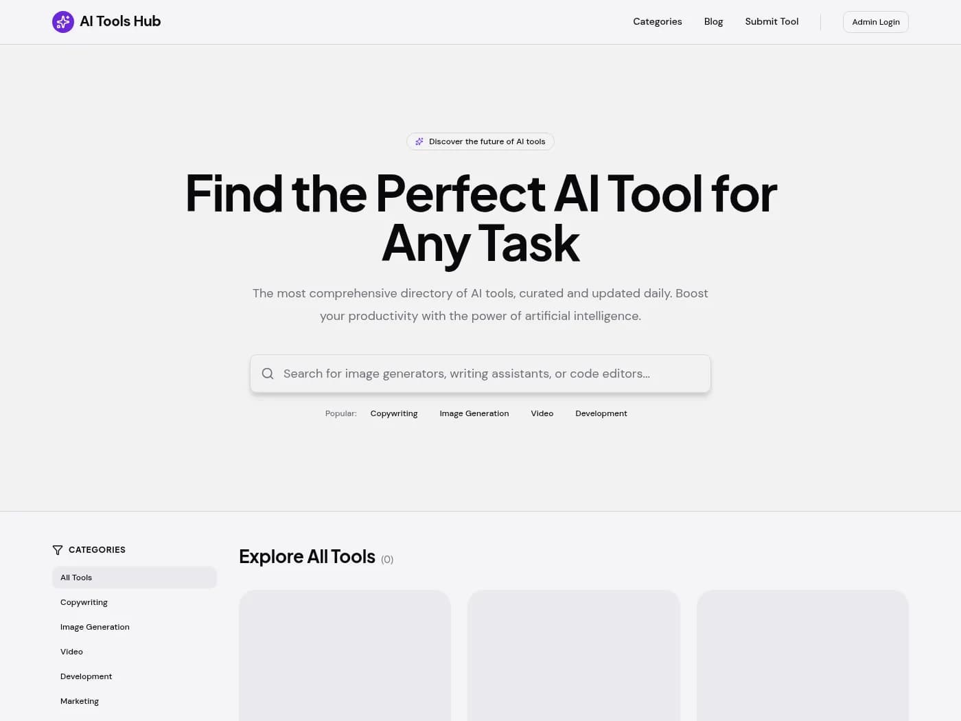 AI Tools Hub