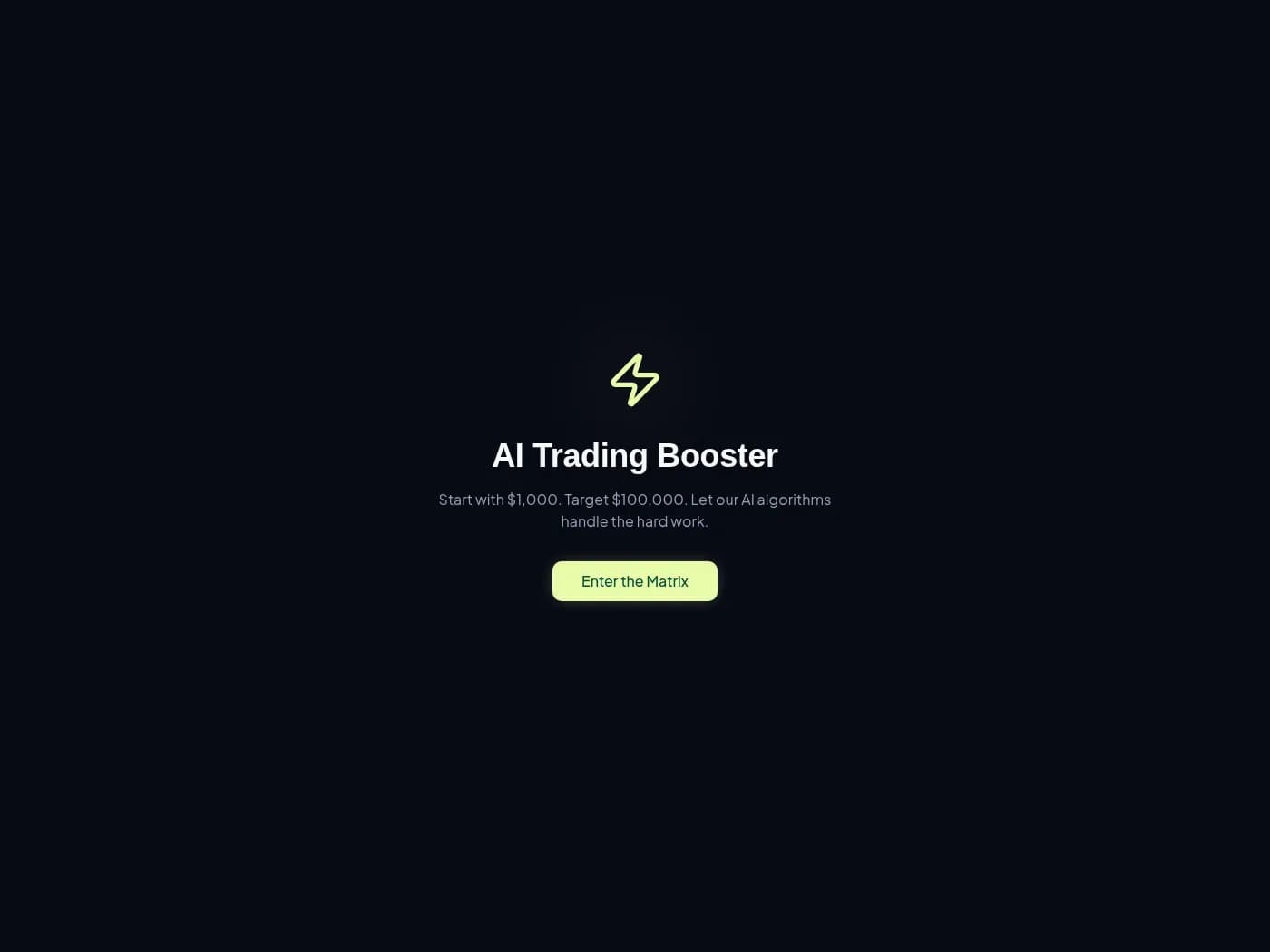 AI Trading Booster