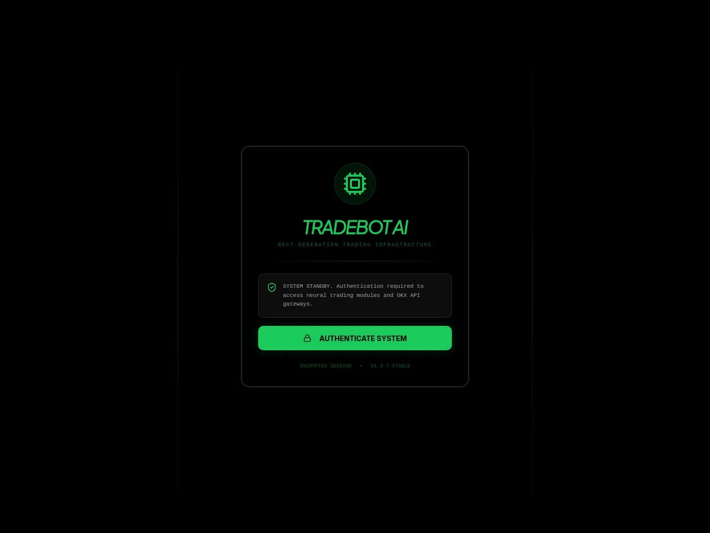 TradeBot AI Dashboard
