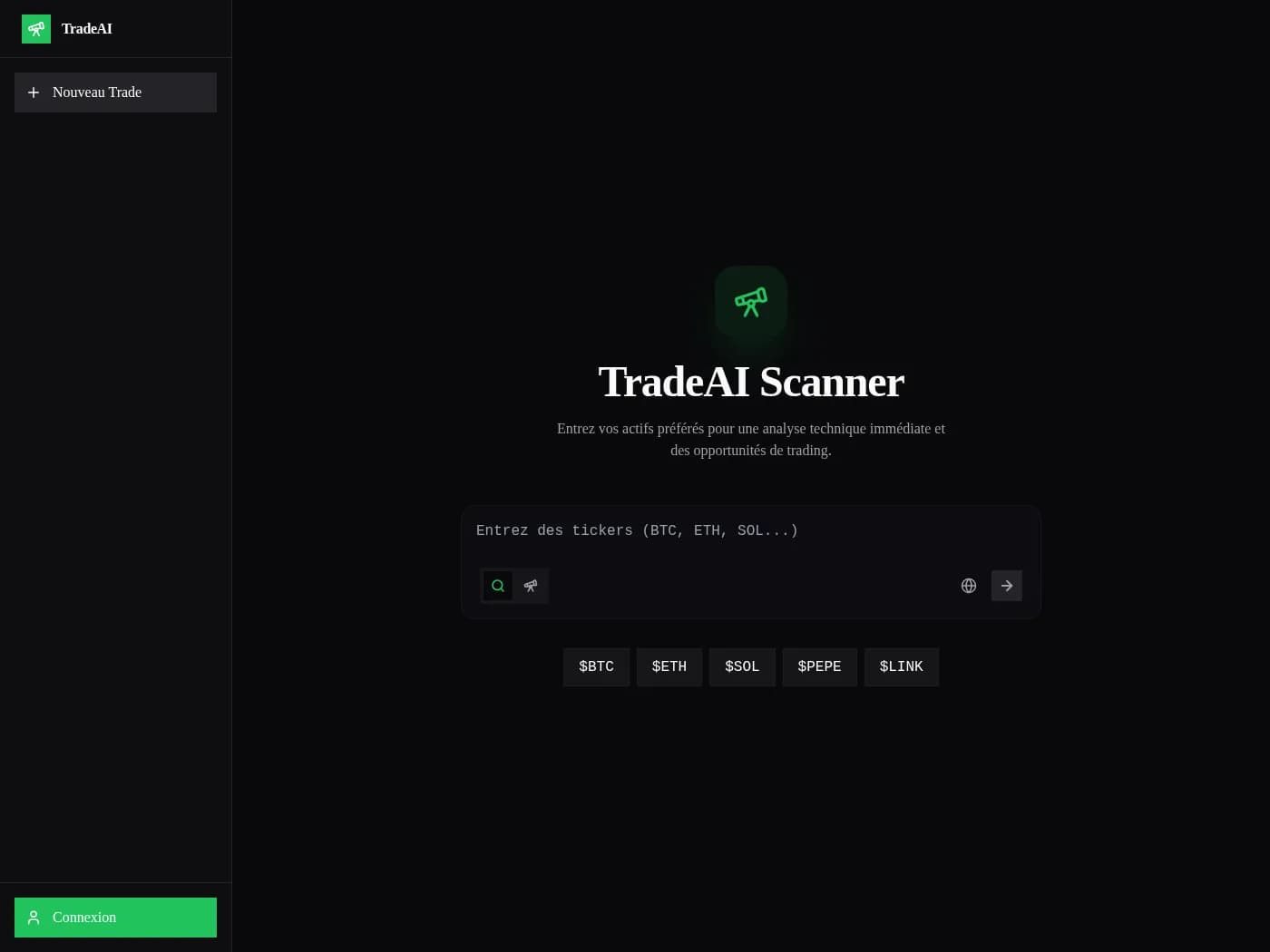 TradeAI Short-Term Finder