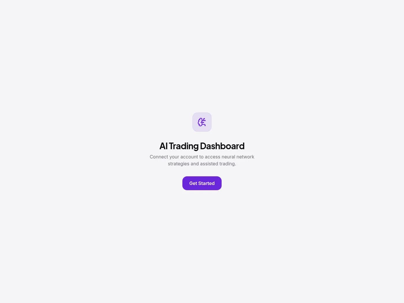 AI Trading Dashboard