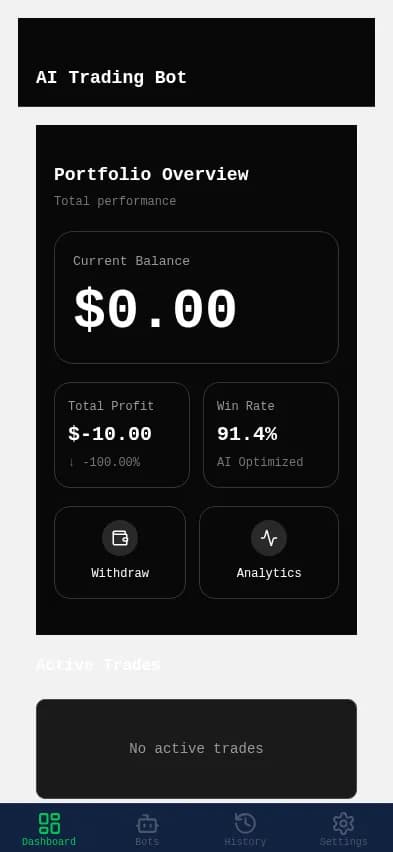 AI Trading Bot Mobile