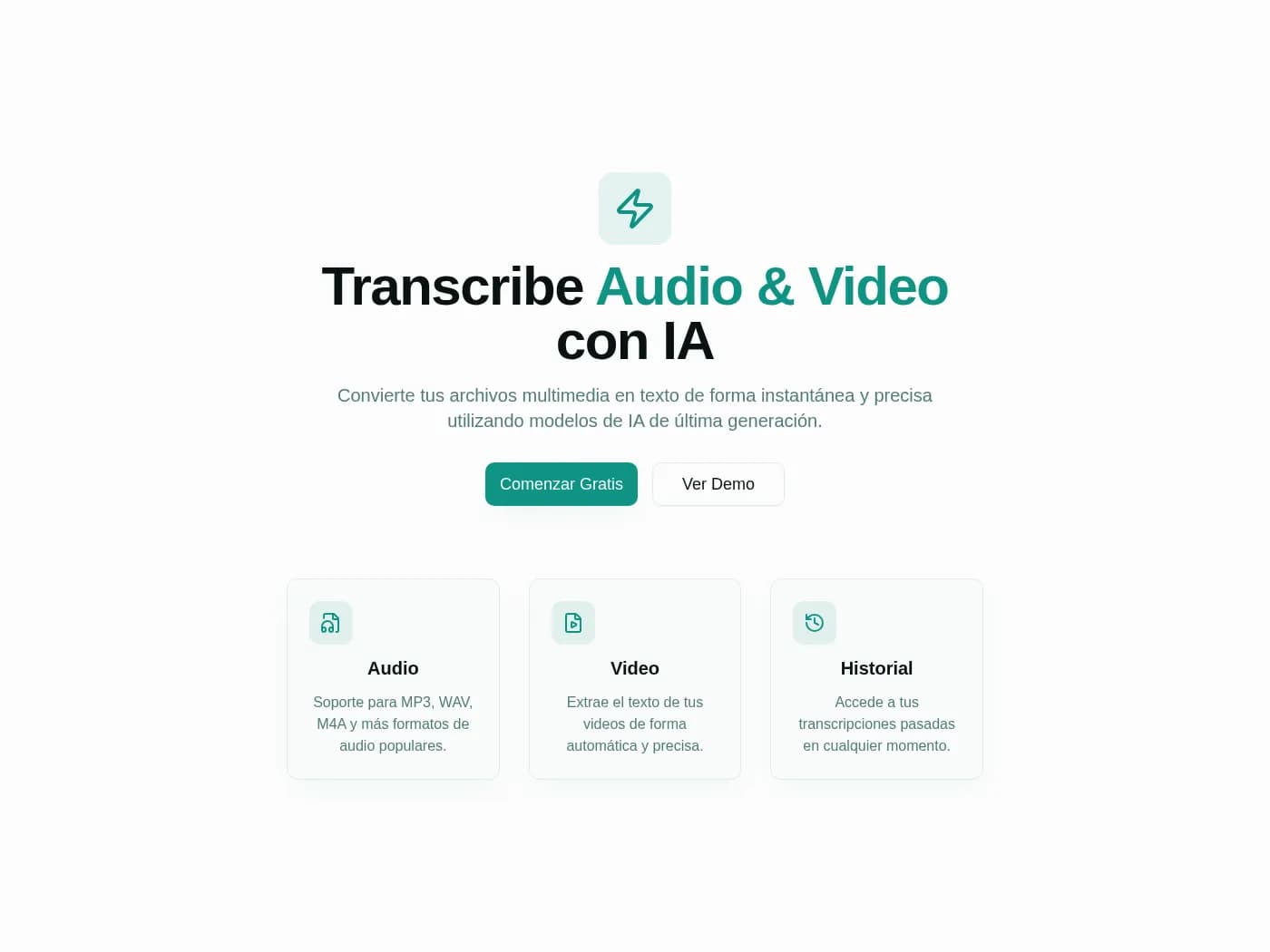 AI Audio Video Transcriber