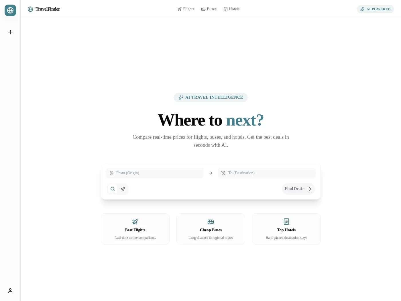 Travel Deal Finder