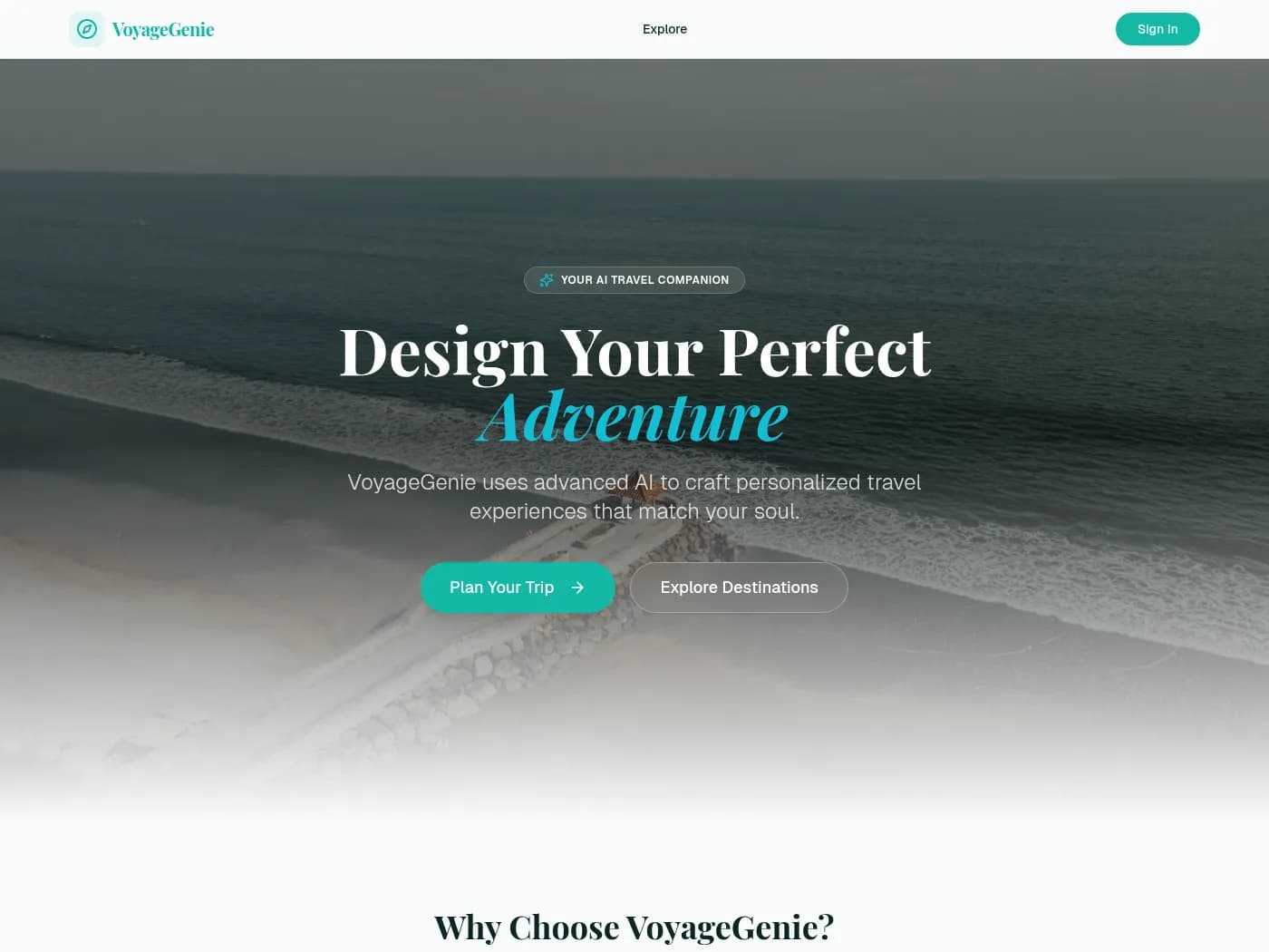 VoyageGenie AI Travel Planner