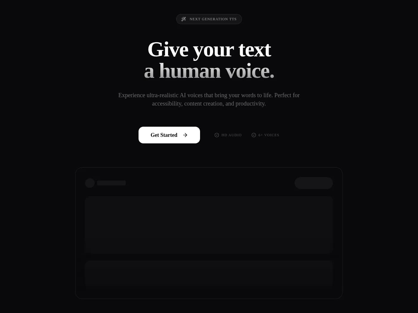 AI Voice Reader