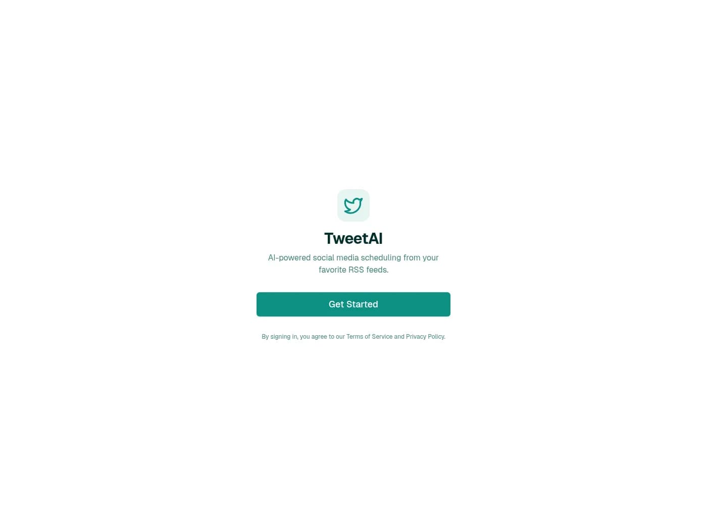 AI Tweet Scheduler