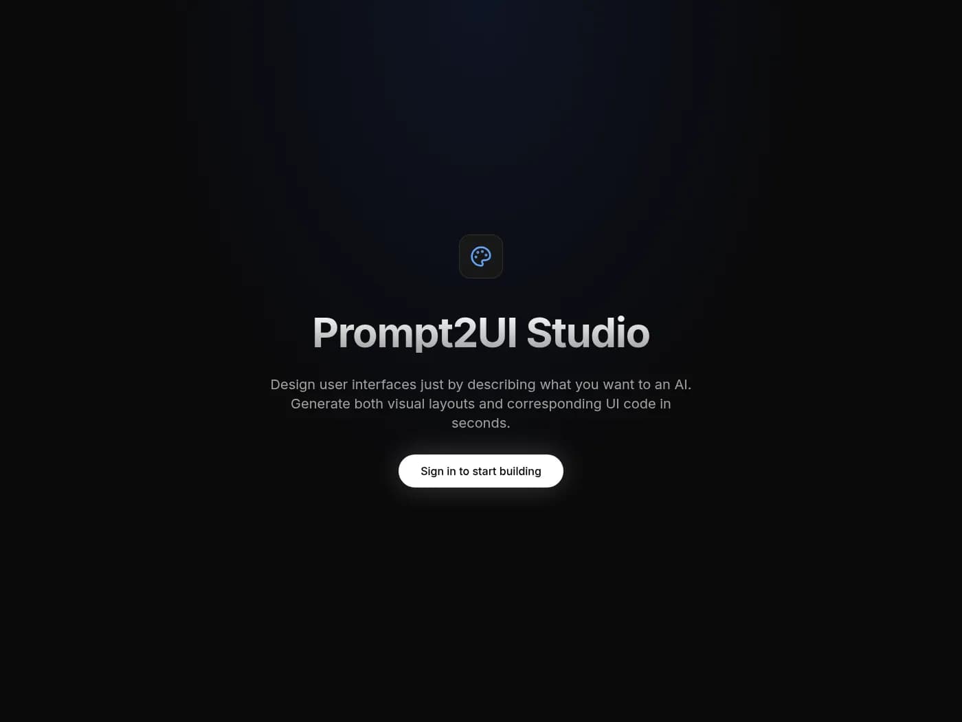 Prompt2UI Studio