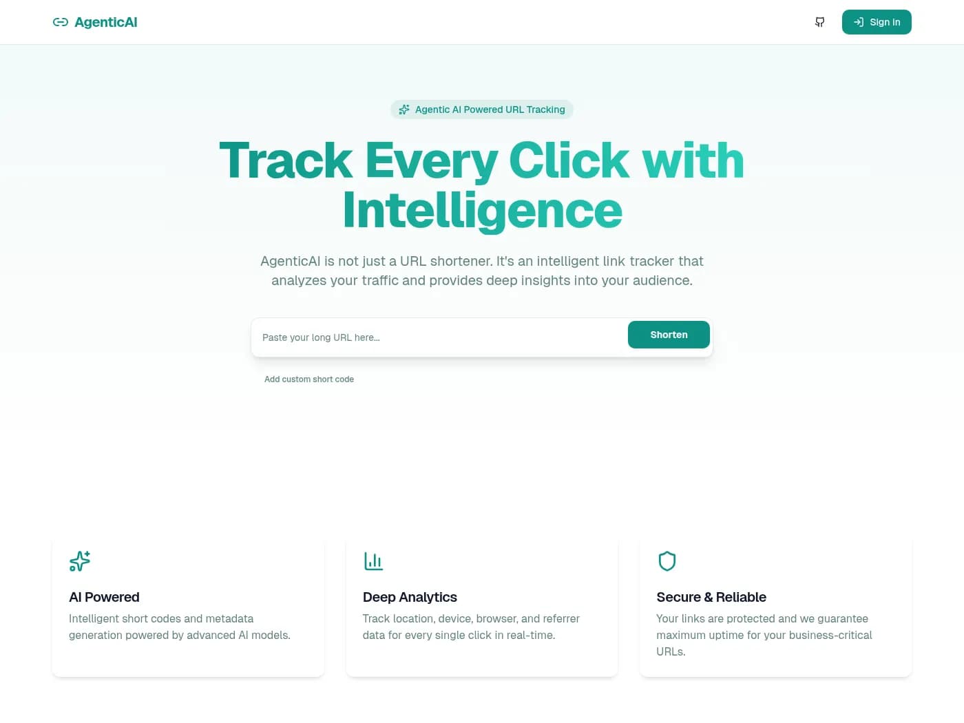 AgenticAI Link Tracker