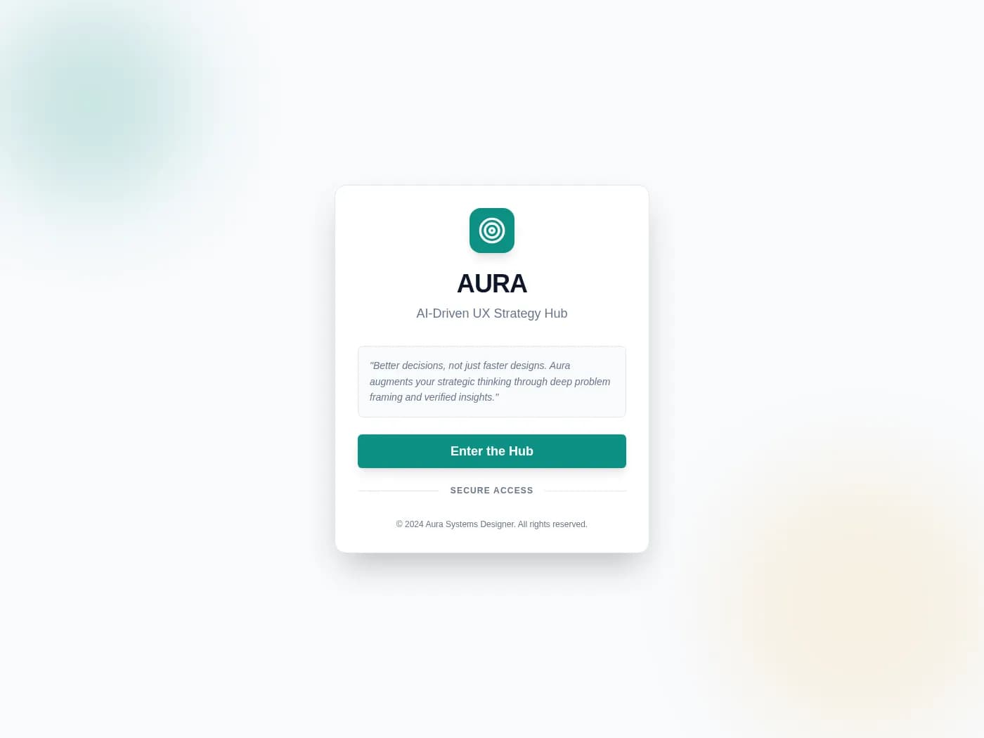AI-Driven UX Strategy Hub
