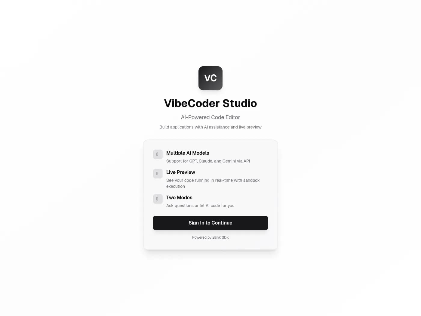 VibeCoder Studio