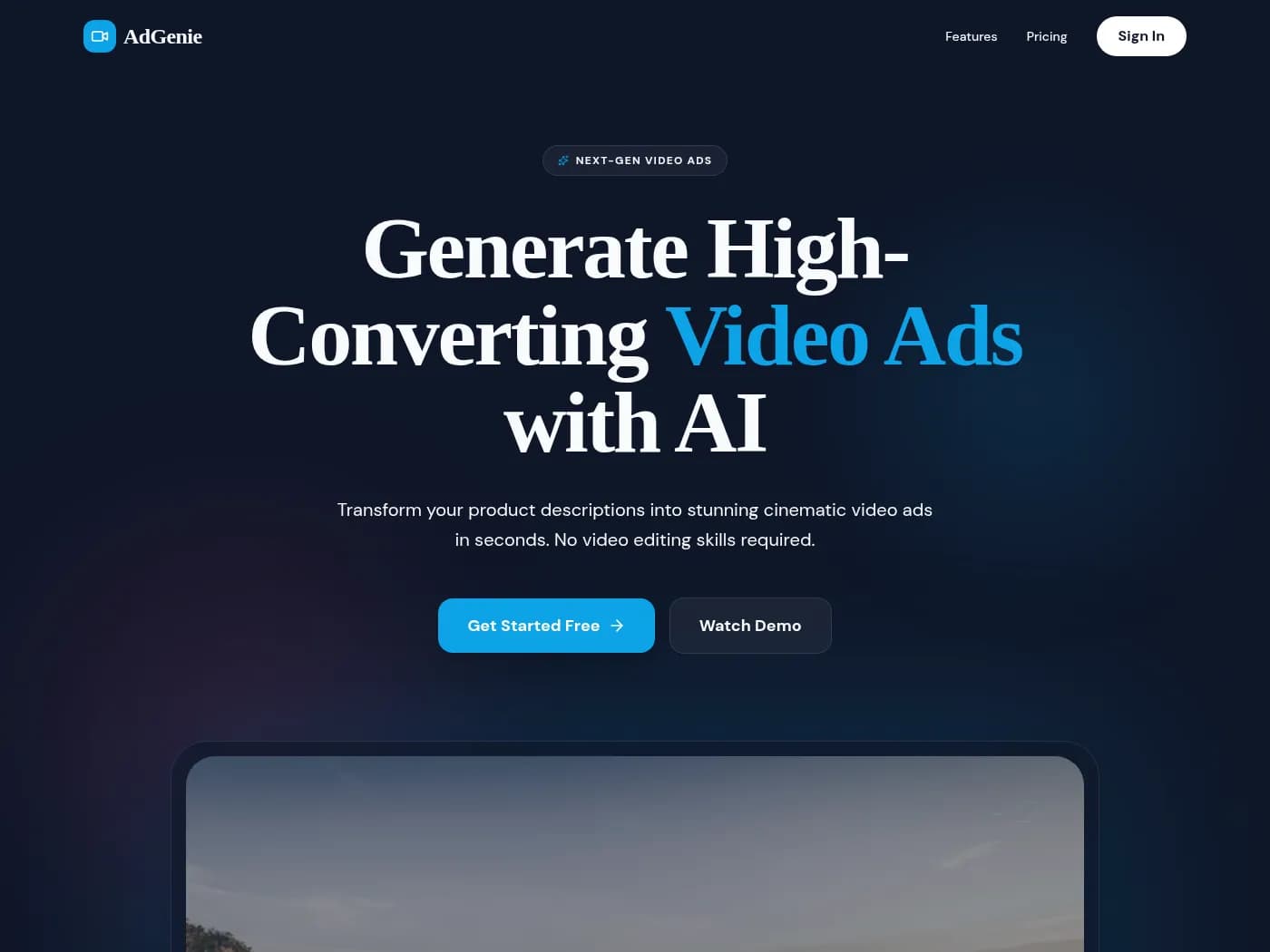 AdGenie Video AI
