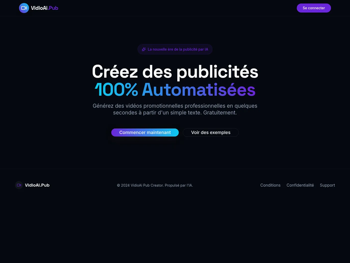 VidioAi Pub Creator
