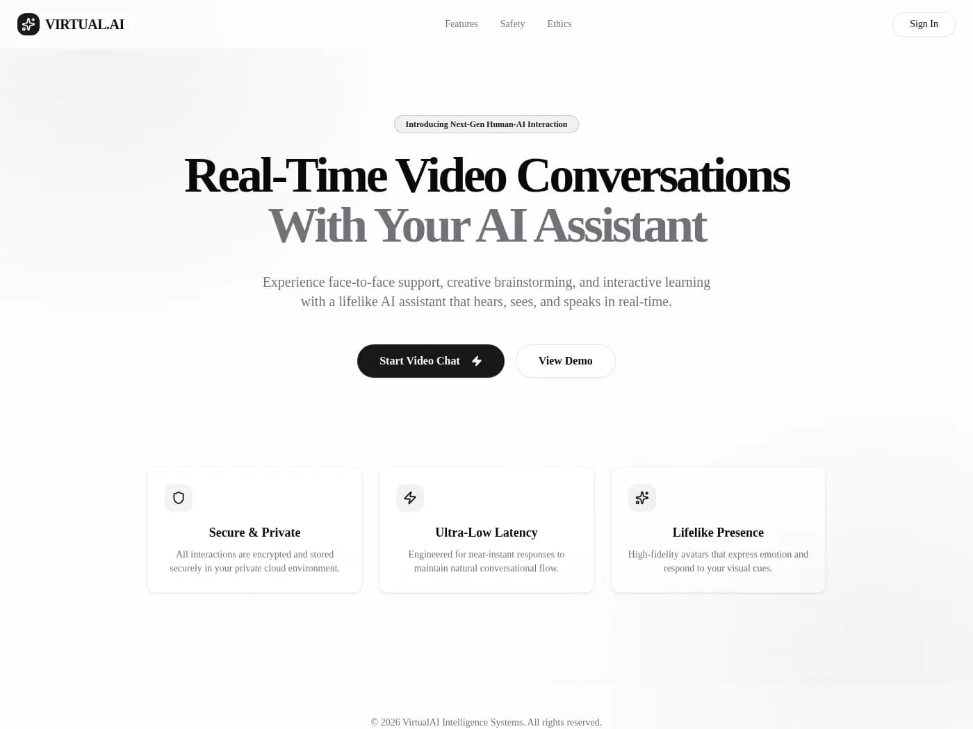 AI Video Chat Assistant