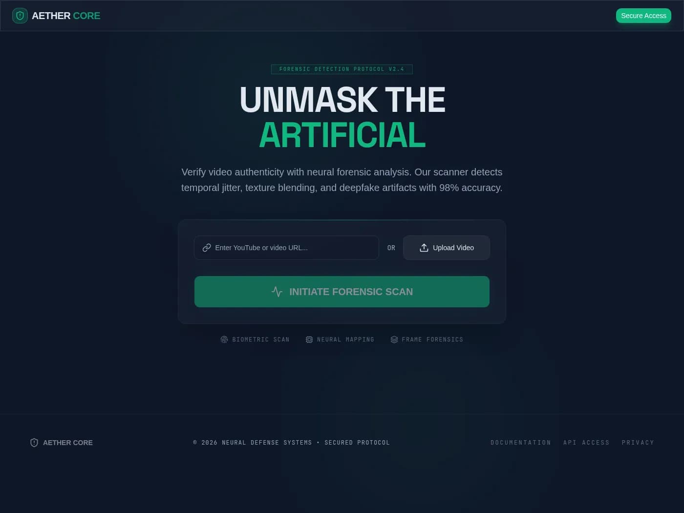 AI Video Detector
