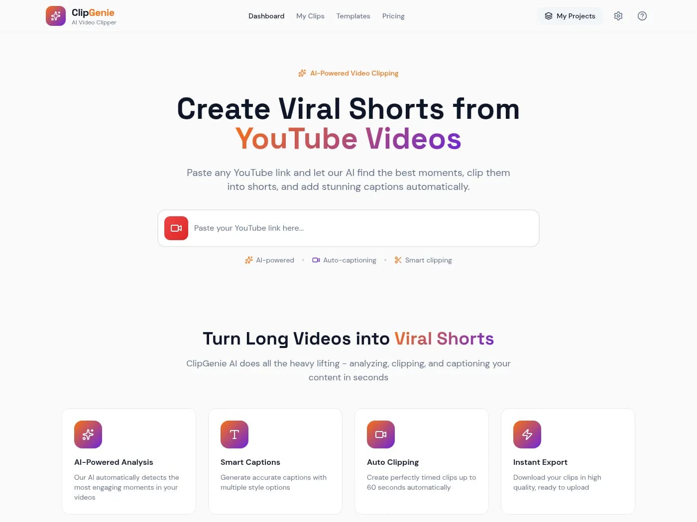 ClipGenie AI