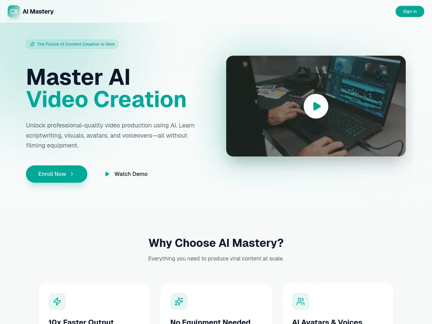 AI Video Creation Mastery