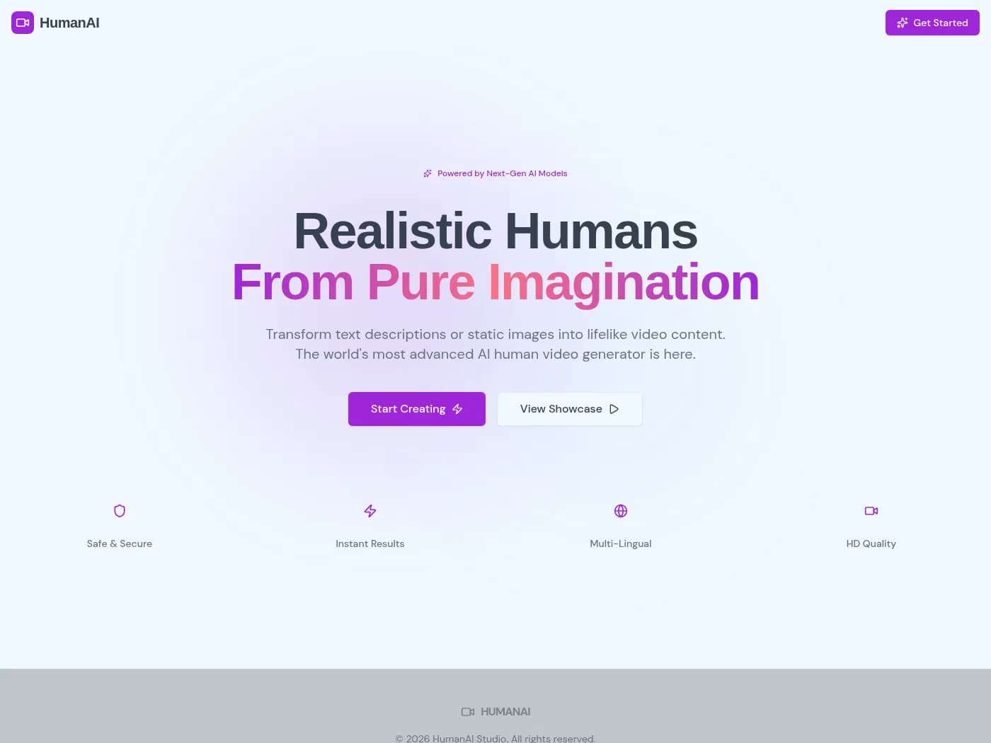 AI Human Video Maker
