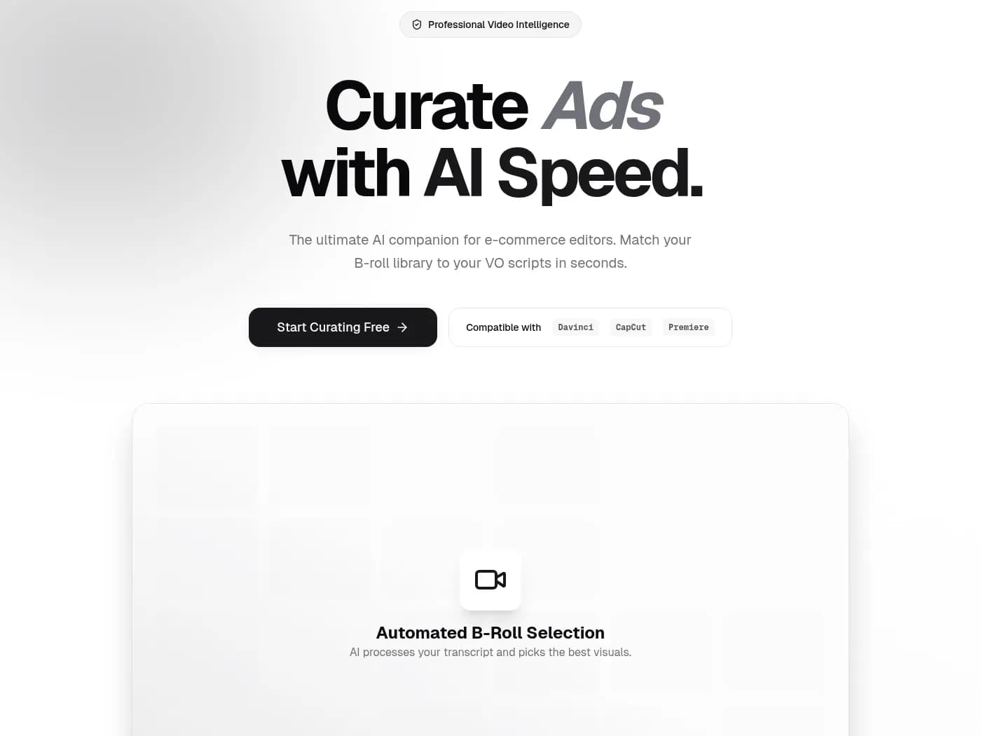 AI Video Content Curator