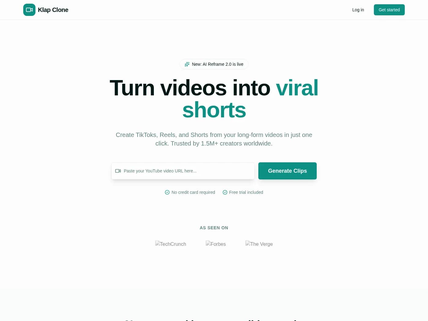 Klap Video Generator