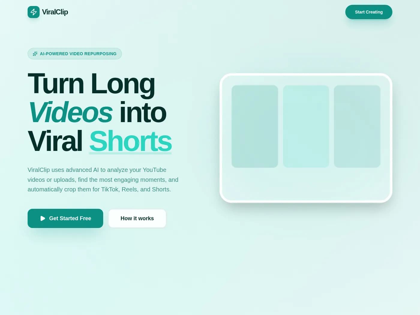 ViralClip Dashboard