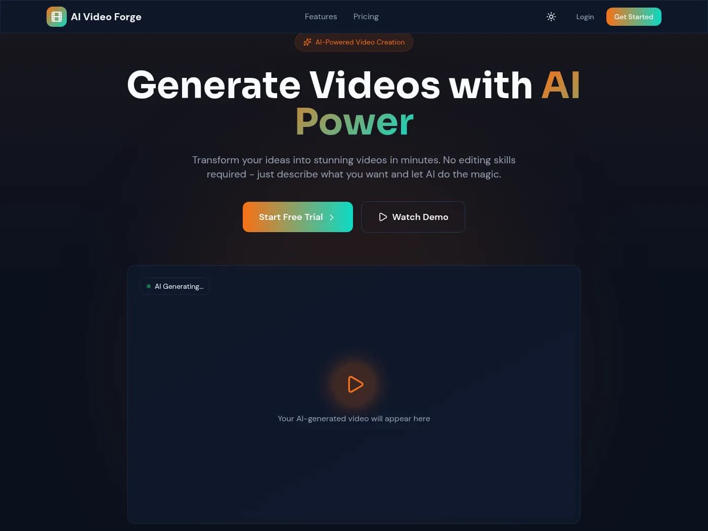 AI Video Forge