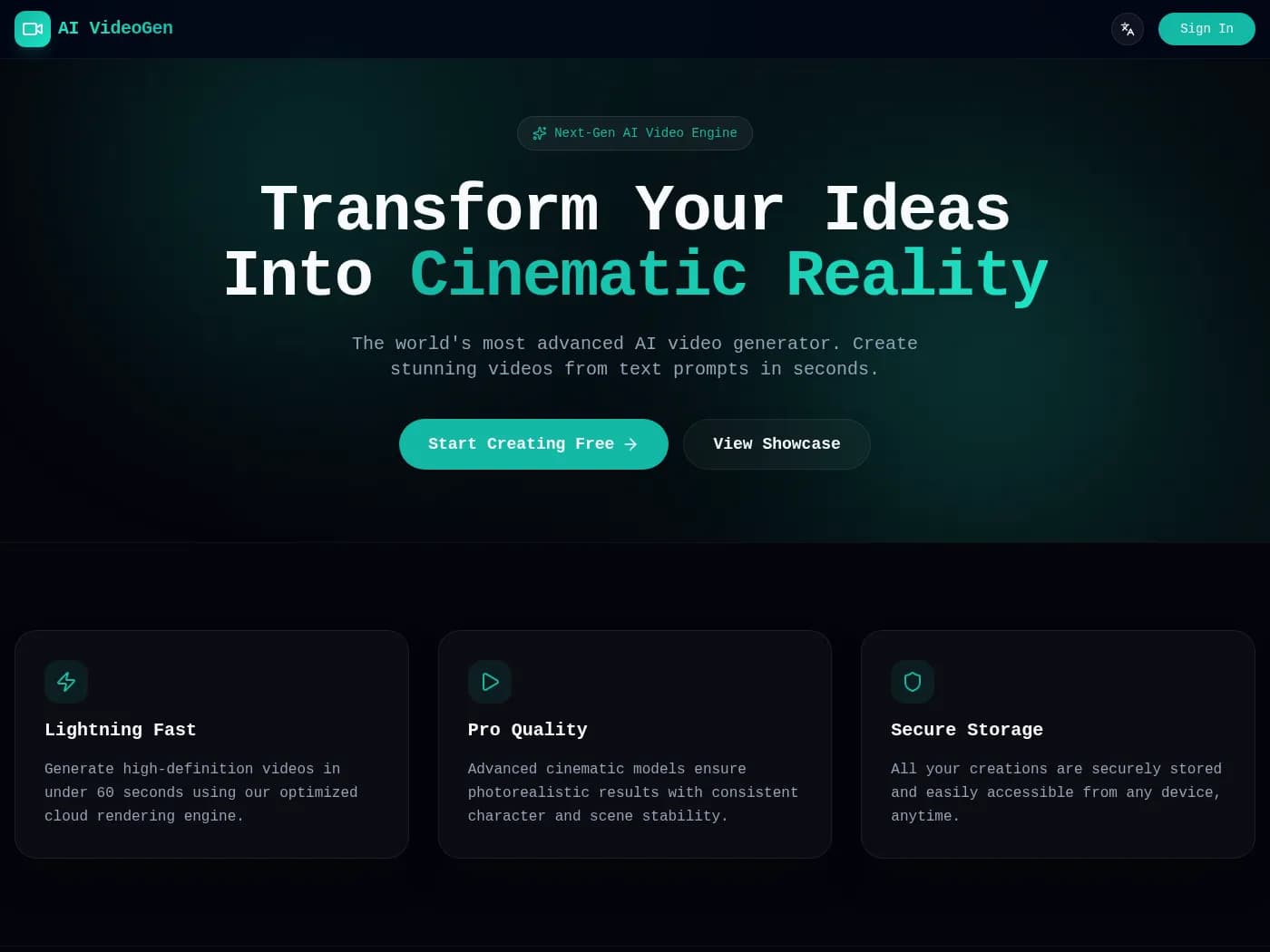 AI VideoGen