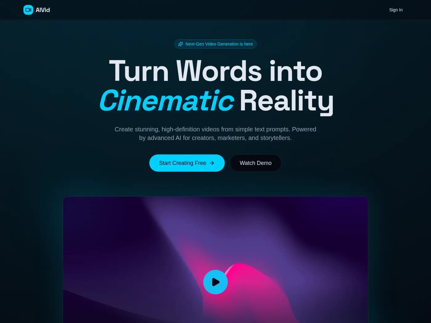 AIVid Creator