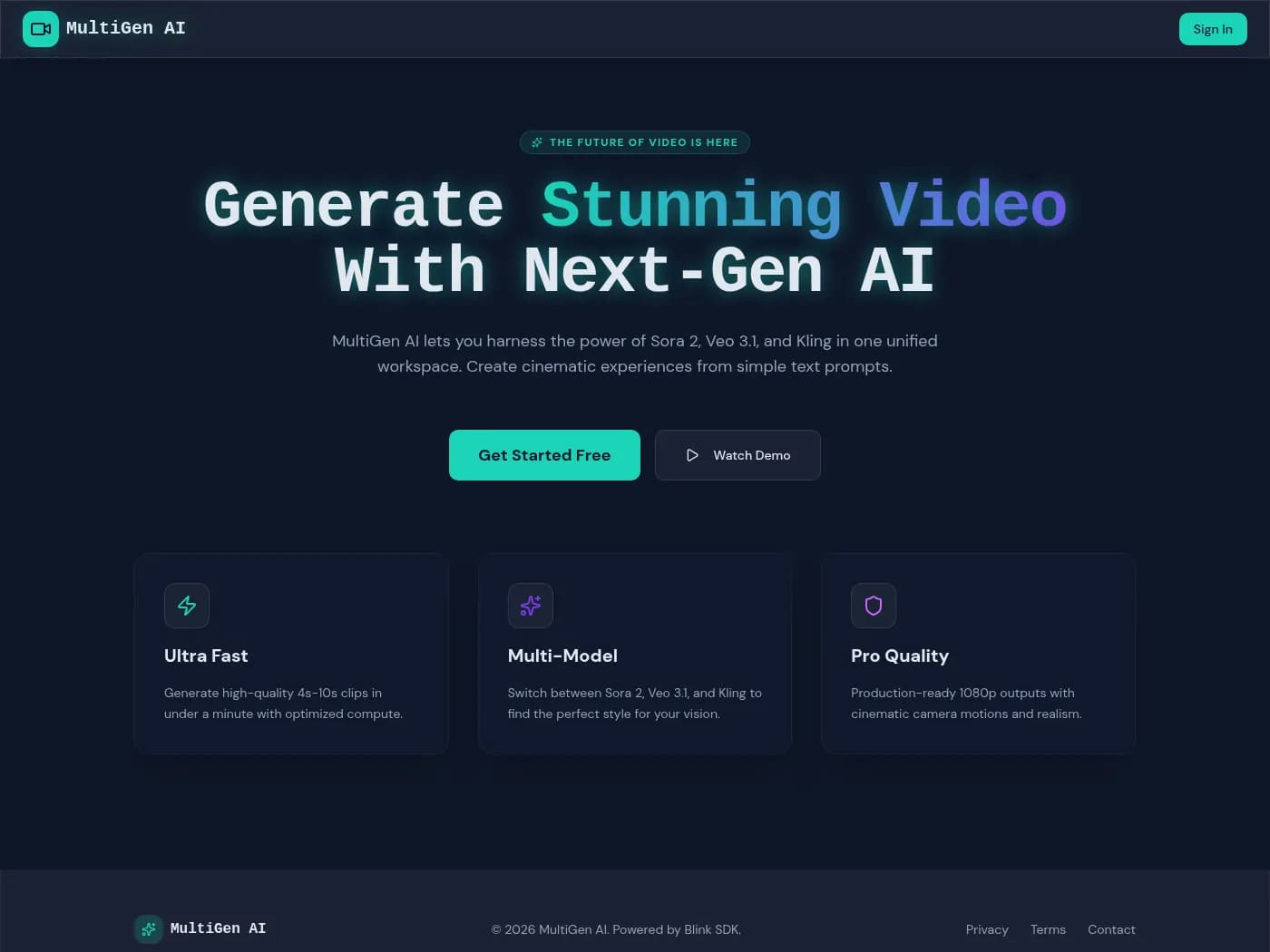 AI Video MultiGen