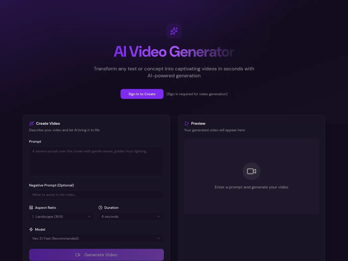 AI Video Generator
