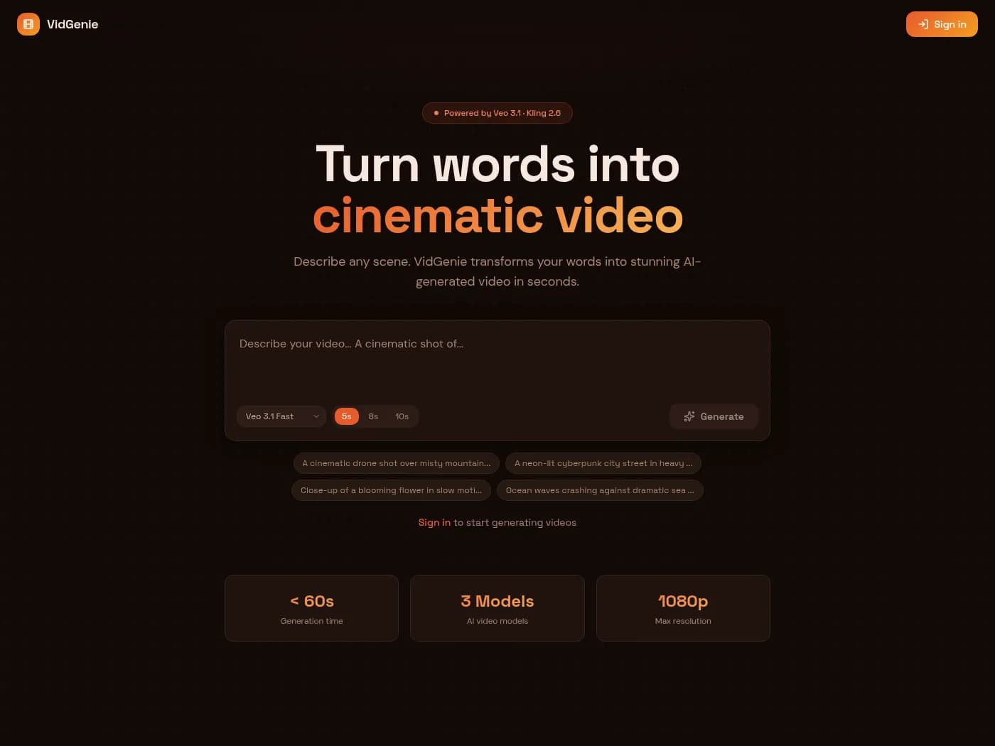 VidGenie