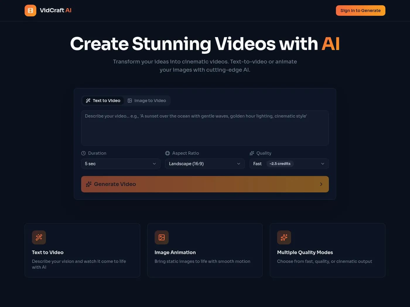 AI Video Generator