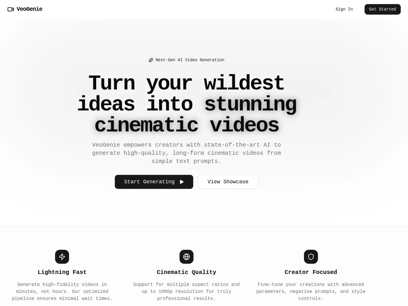 VeoGenie AI Video Maker