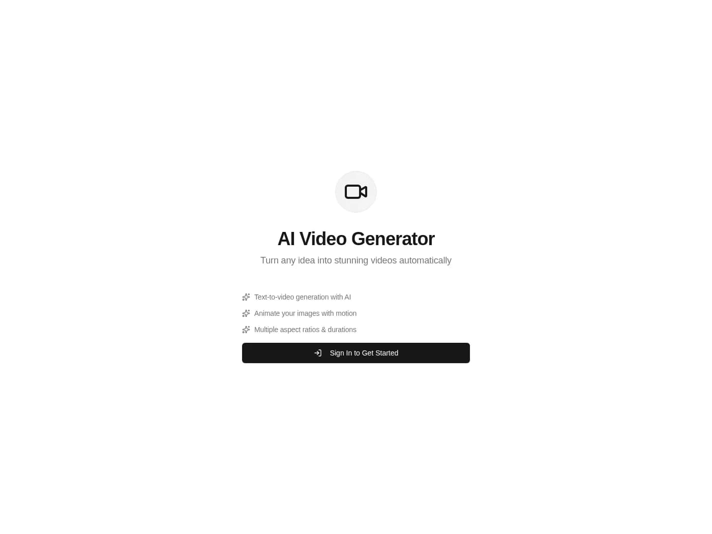 AI Video Generator