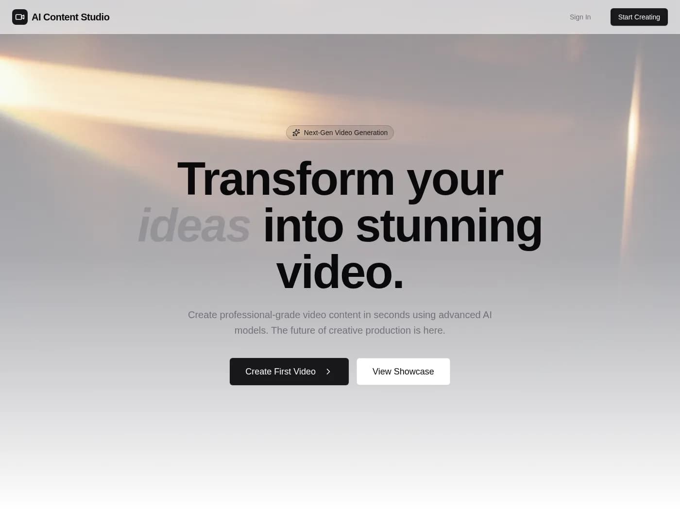 AI Video Content Creator