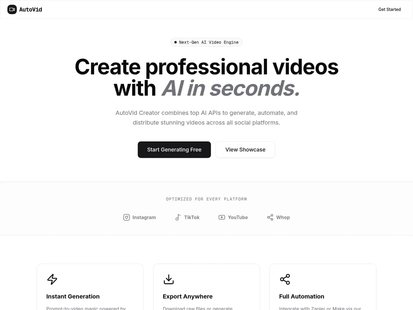 AutoVid Creator