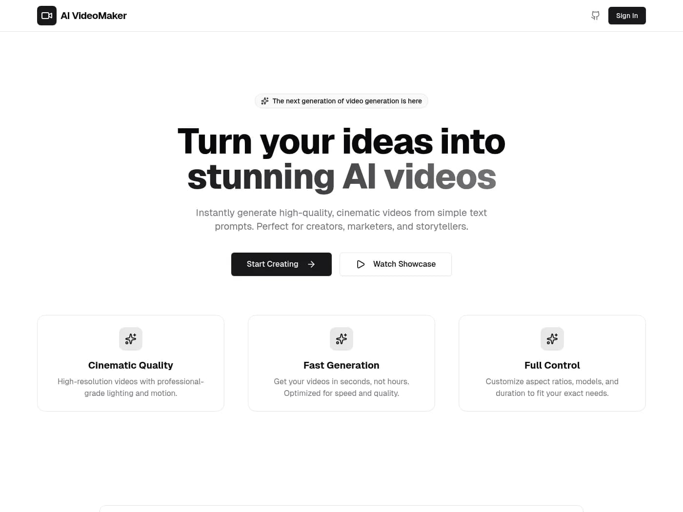 AI VideoMaker