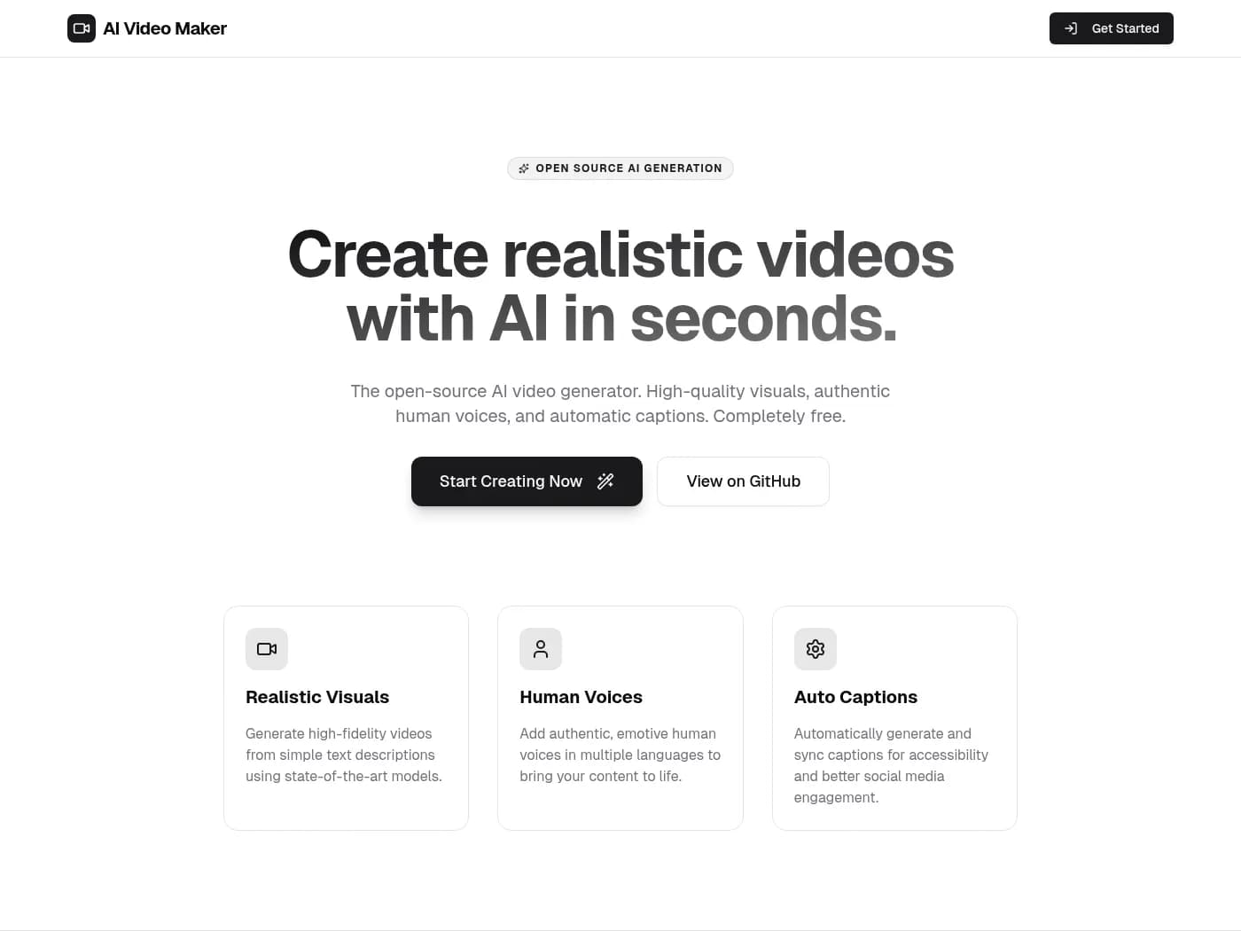 Realistic AI Video Maker