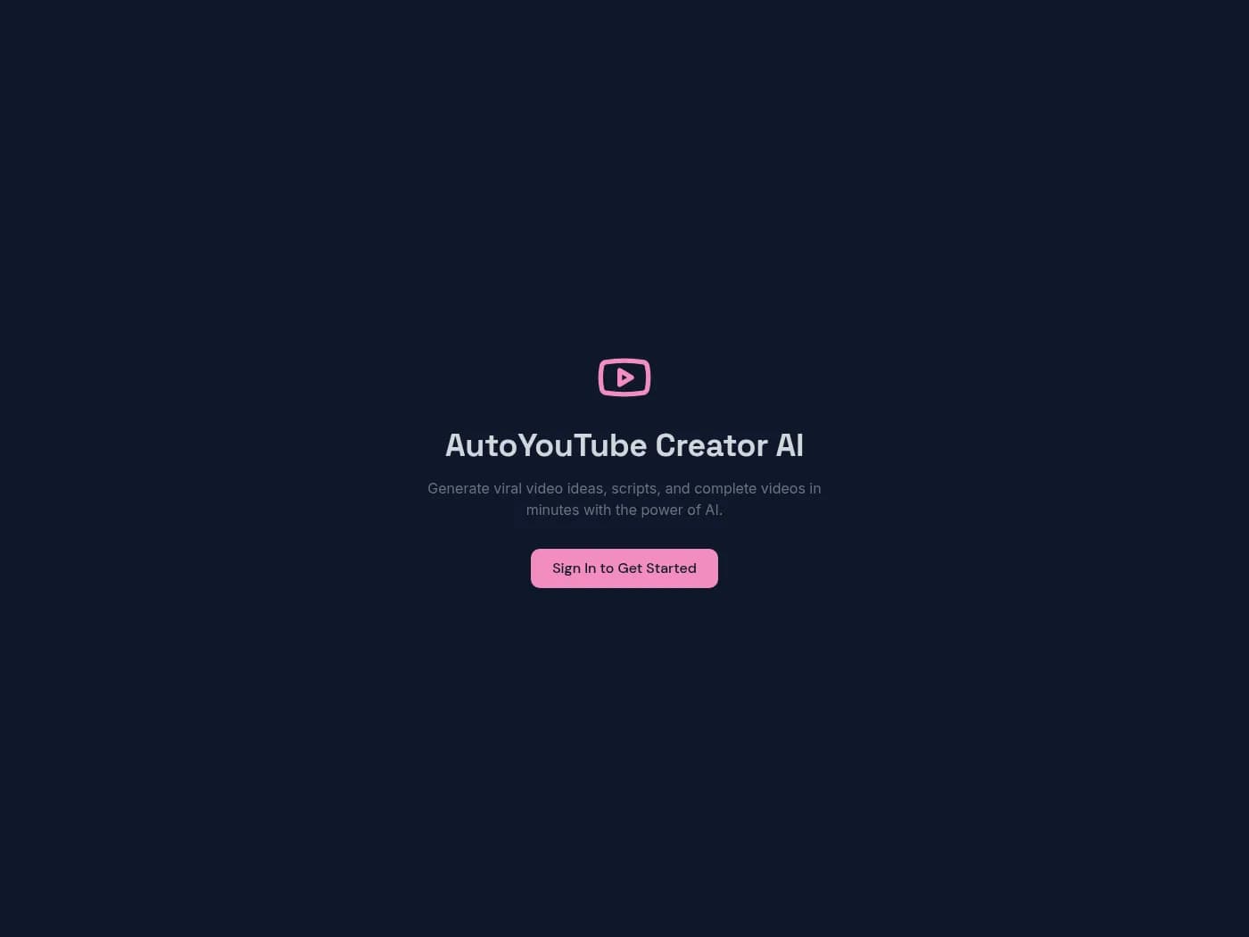 AutoYouTube Creator AI