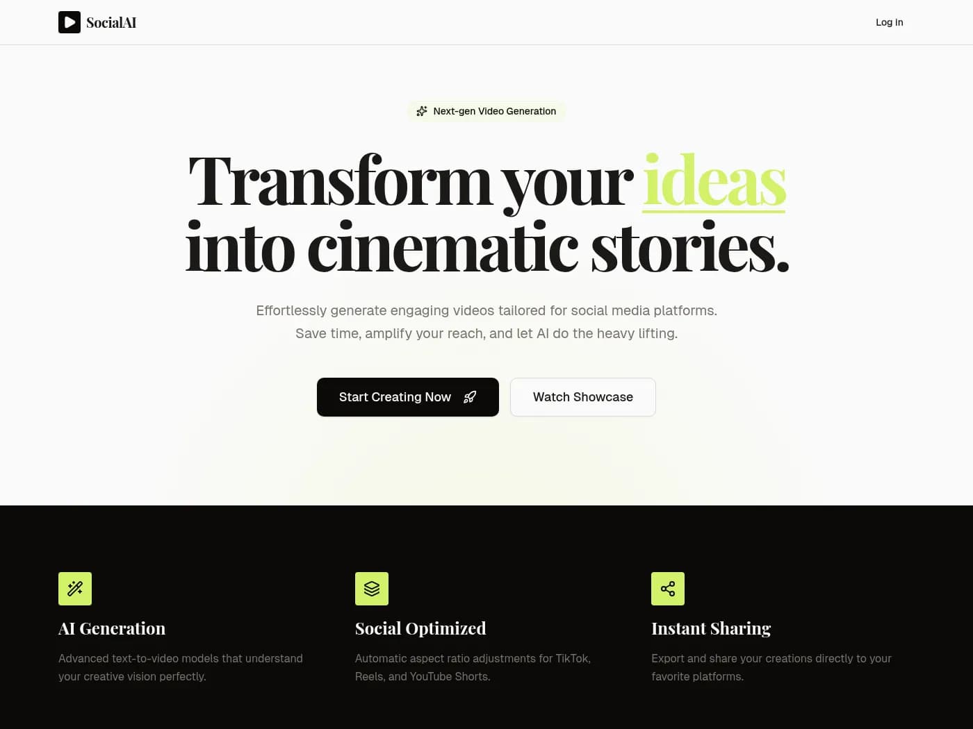 Social Video AI Creator