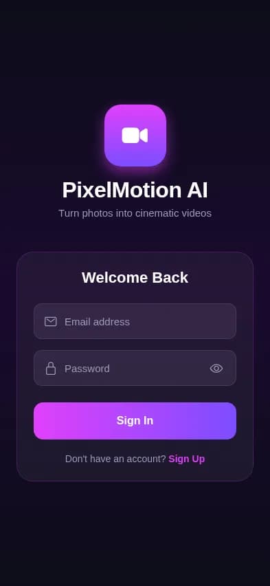 Prompt-to-Video AI App