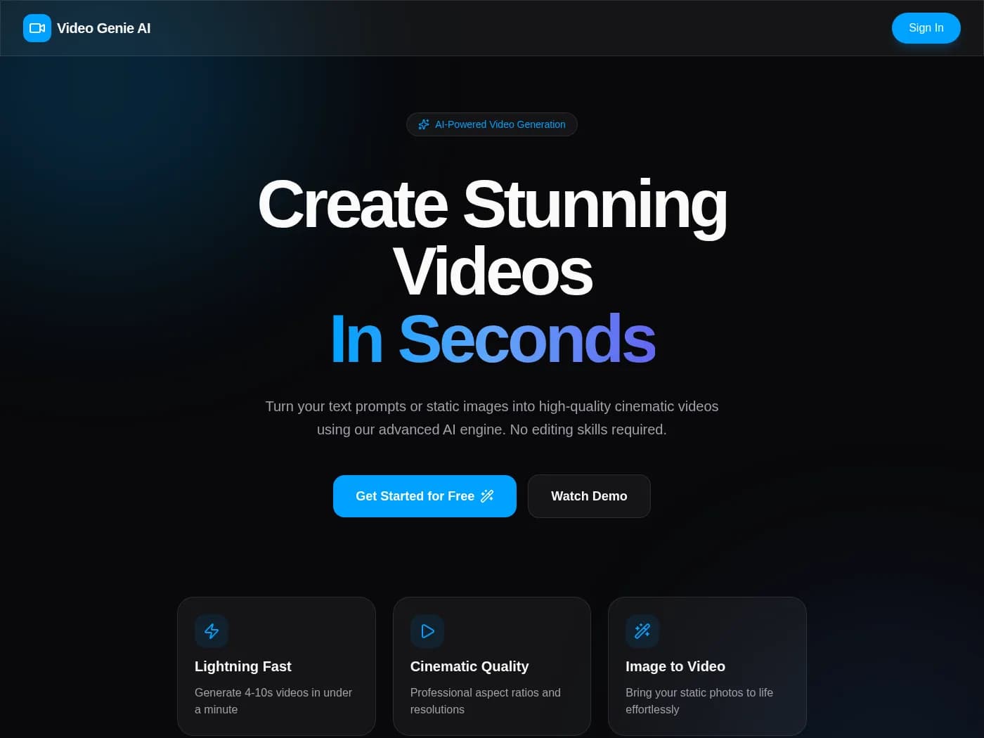 Video Genie AI